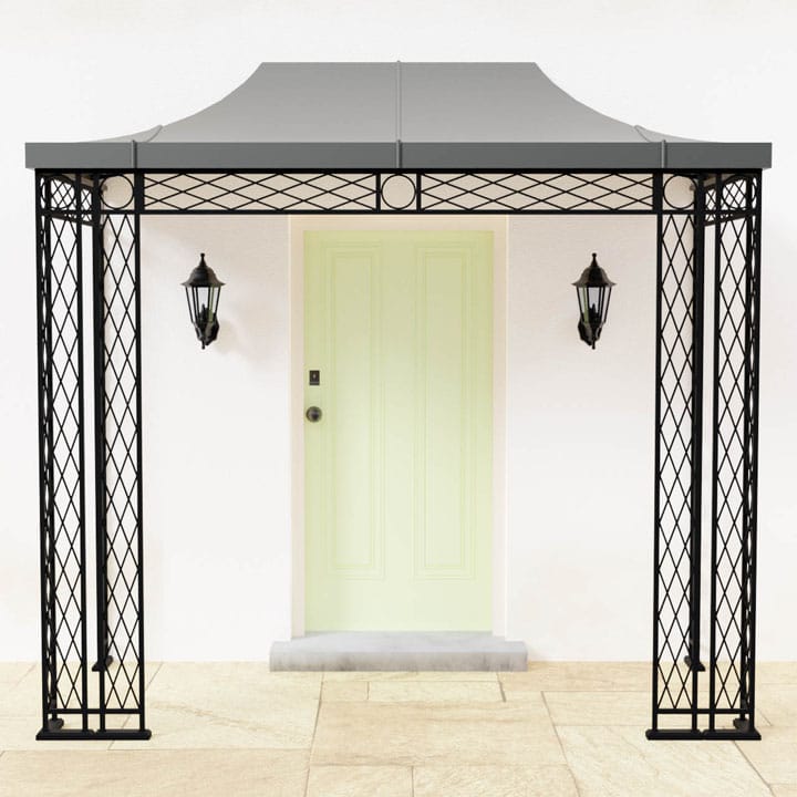 Deco Porch - Fine Iron Entrance Metal Porch