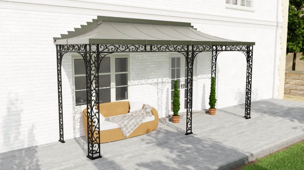 Eden Metal Veranda - Fine Iron Metal Veranda