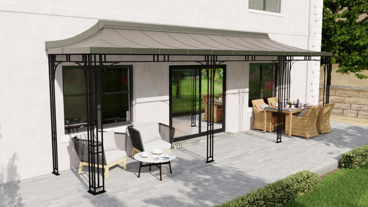 Highbury Veranda - Fine Iron Metal Veranda