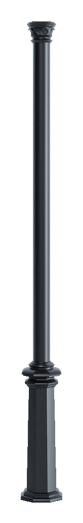 Metal Porch, Veranda & Balcony Columns - Fine Iron