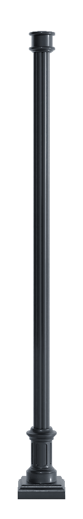 Metal Porch, Veranda & Balcony Columns - Fine Iron