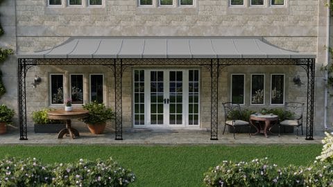 Veranda Designs - Traditional Metal Verandas - Glass Roof Option
