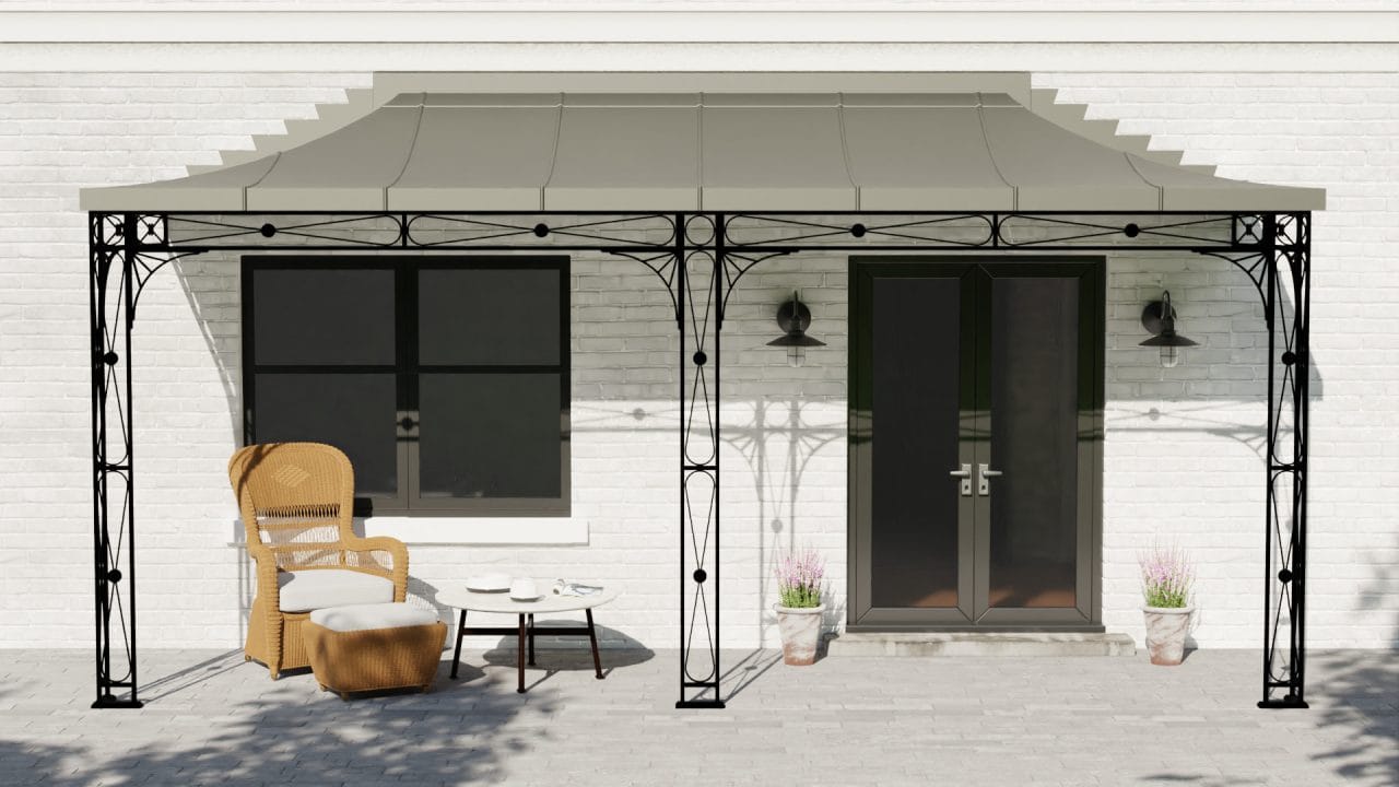 Henley Veranda - Fine Iron Metal Veranda