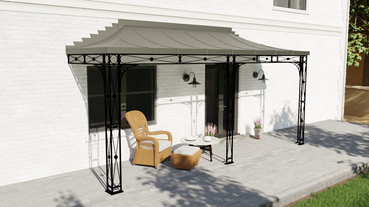 Henley Veranda - Fine Iron Metal Veranda