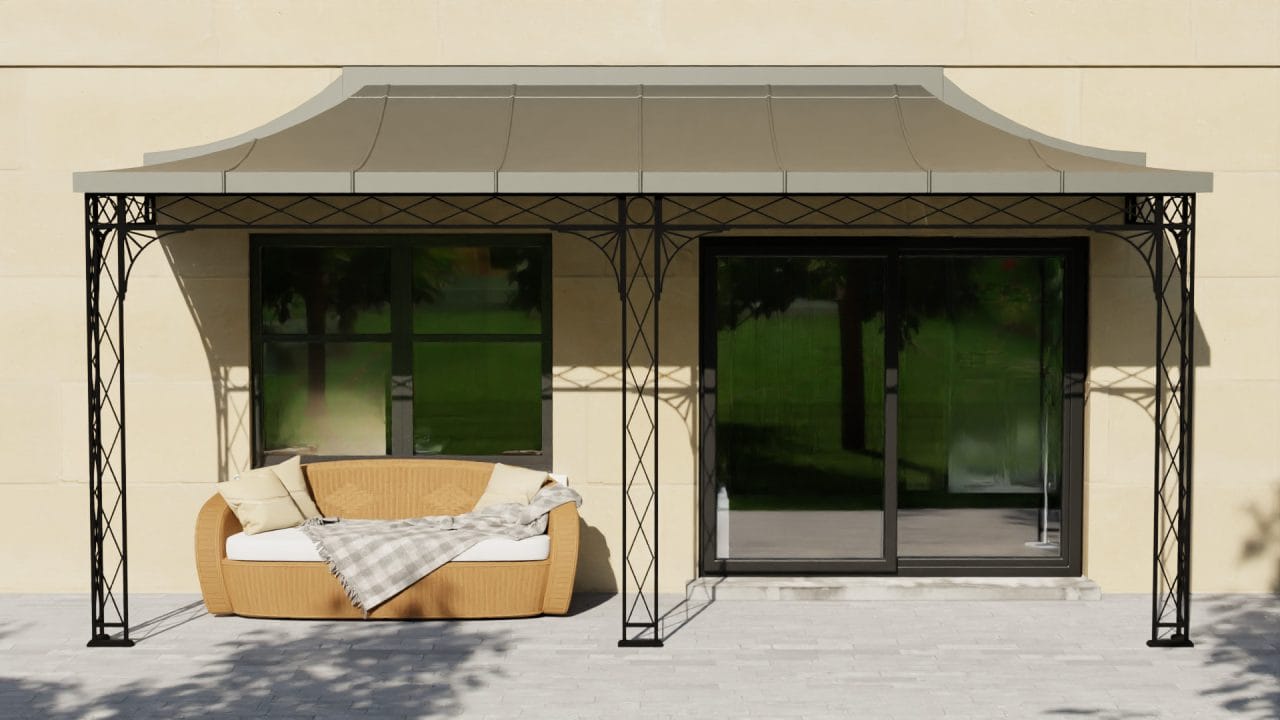 Regency Light Veranda - Fine Iron Metal Veranda