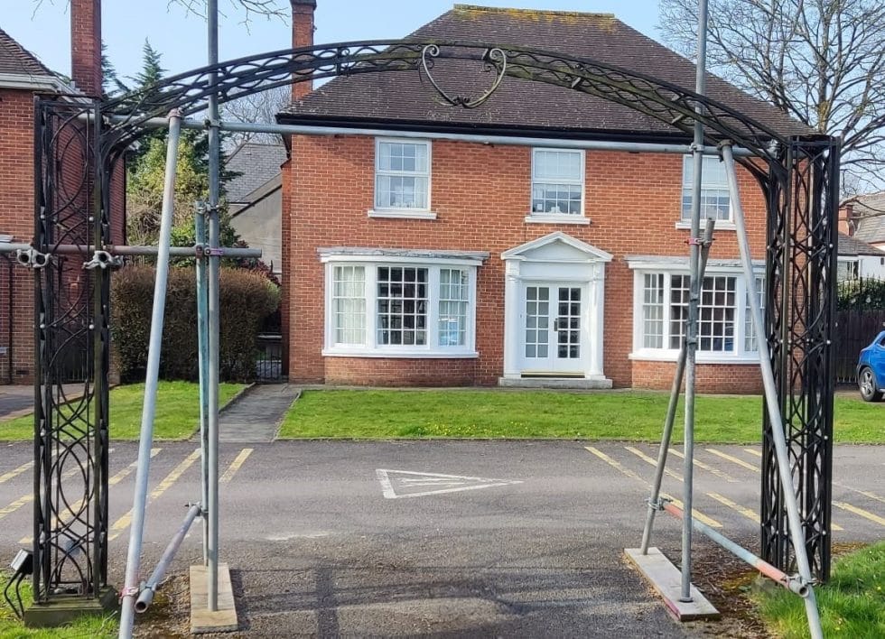 Wrought Iron Gate Overthrows - Fine Iron